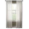 Amazon.com: Curtainworks Trinity Crinkle Voile Sheer Curtain Panel, 51 ...
