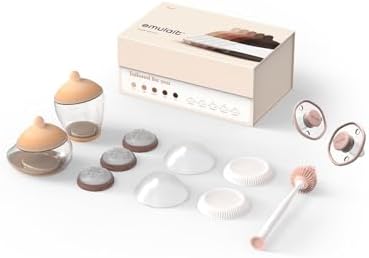 Amazon.com : Emulait Baby Bottle Starter Kit - Shape 3, Light Color ...
