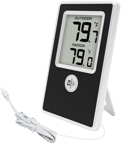 Amazon.com: Taylor Wired Digital Indoor/Outdoor Thermometer with Easy ...