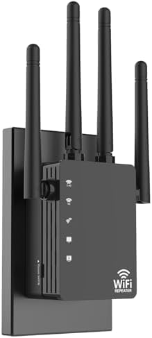 Amazon.com: WiFi Extender Signal Booster, 12880 Sq.Ft Range, 105 Device ...