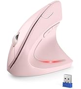 Amazon.com: TECKNET Ergonomic Wireless Vertical Mouse - 4800 DPI, 5 ...