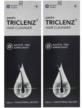 Amazon.com : CLASSIC DERMA Triclenz Hair Cleanser 250ml (Pack of 2 ...