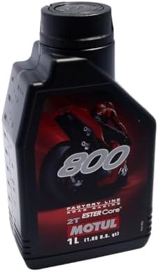 Motul 104041 800 2T Factory Line Road Racing, 1 L, Brown, 221x117x63.5 ...
