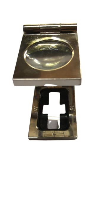 LUCKY STORE Cloth Magnifying Glass/Portable & Foldable Magnifier Lens ...