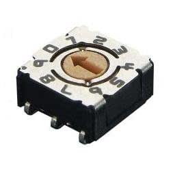 Coded Rotary Switches 7.4mm 16 POS. SMD: Amazon.com: Industrial ...