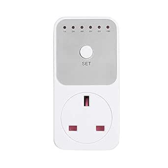 Electrical Outlet Plug Timer Socket Countdown Smart Time Setting Swtich ...