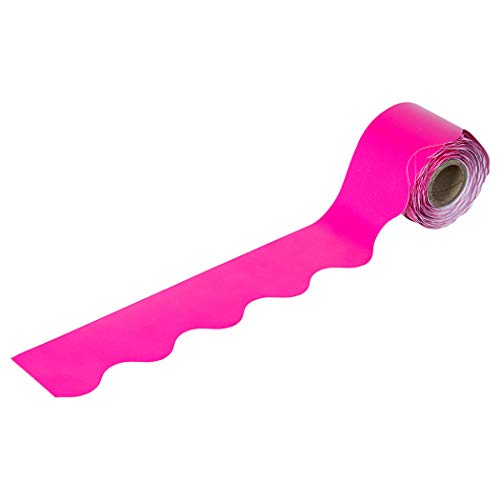 Snapklik.com : Carson Dellosa 36Ft Of Hot Pink Bulletin Board Borders ...