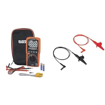Klein Tools MM450 Multimeter, Slim Digital Meter, Auto-Ranging TRMS ...