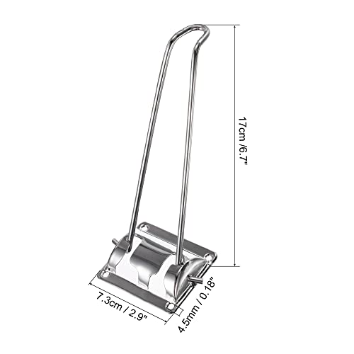 PATIKIL Folding Hinge, 4 Pack 6.7″ Height Metal Self-Locking Frame ...