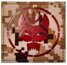 Amazon.com: Seal Team 6 Bravo DevGru Wolf Head Trident IR Patch Armband ...