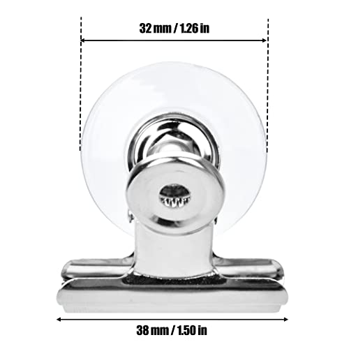 Snapklik.com : Suction Cup Metal Clips 12 Pieces Advertising Suction ...