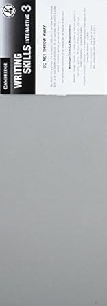 Grammar and Beyond Level 3 Writing Skills Interactive (Standalone for ...