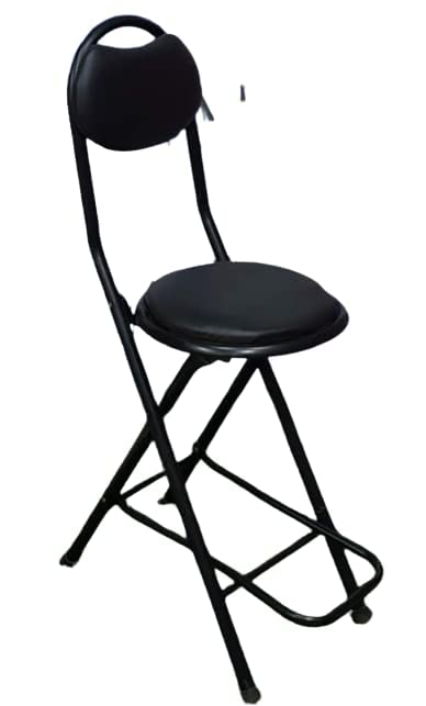 Metal Outdoor Round Chair Black,pre.Assemble. : Amazon.in: Home & Kitchen