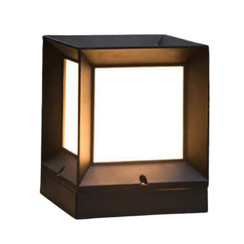 Black Colour Pole Cube Gate Light Decorative for Indoor, Outdoo ...