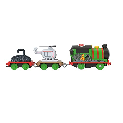 Thomas & Friends Motorized Talking Percy Engine – BigaMart