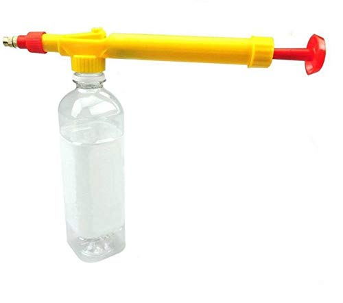 Plastic Bottle Spray Gun with Adjustable Nozzle (Multicolour) : Amazon ...