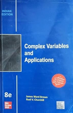 Amazon.in: Buy Complex Variables And Applications by James Ward Brown ...
