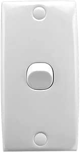 Clipsal Standard Series 250VAC 10A 1 Gang Architrave Vertical Flush ...