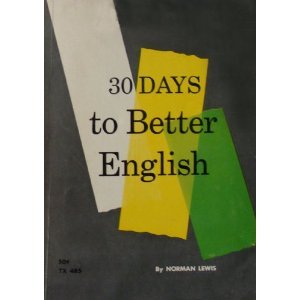 30 Days To Better English: Normal Lewis: 9780385053754: Books - Amazon.ca