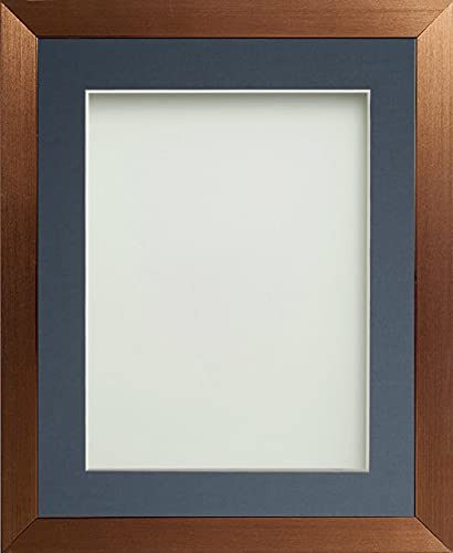 Frame Company Simpson Range Copper 10×8 inch Frame With Blue Mount for ...