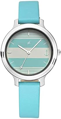 Fastrack Wear Your Look Quartz Analog Grey Dial Leather Strap Watch for ...