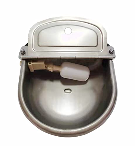 Buy Fhiny Automatic Livestock Waterer Stainless Steel Cow Drinking ...