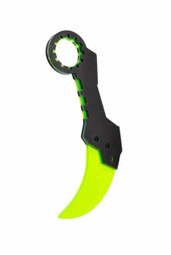 Amazon.com: Flourescent Acrylic Cyberpunk Futuristic Prop Knife for ...