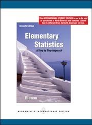 Elementary Statistics: A Step by Step Approach: Amazon.co.uk: Bluman ...