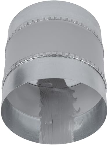 Repa Market 6" Inch Flexible Male Fit Duct Connector – Galvanized Steel ...