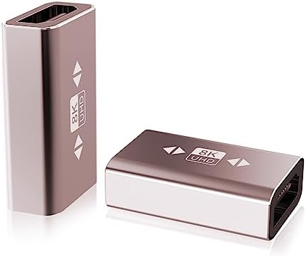 Amazon.com: DHTtechky HDMI Coupler 8K,2Pcs HDMI Adapter,Female to ...