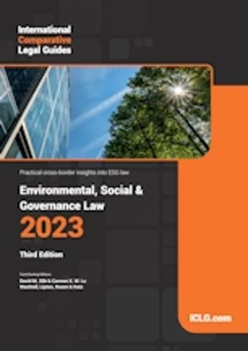 Buy International Comparative Legal Guides - Environmental, Social ...