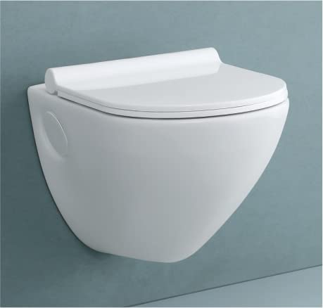 TIOTI mart Inferno ceramic wall hung commode toilet water closet ewc ...
