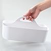 mDesign Baby Bath Box - Tote Box with Handle - Playroom Storage Tray ...