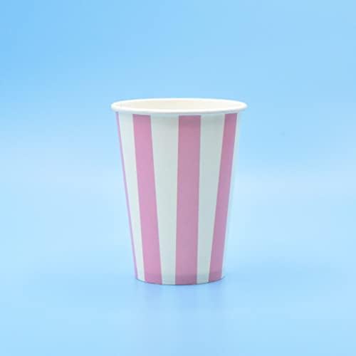 Disposable Party Milkshake Birthday Cold Drink Paper Cups - 16oz - Pack ...