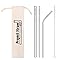 Amazon.com: Project Straw Stainless Steel Straws – 5-Pcs Metal Straws ...