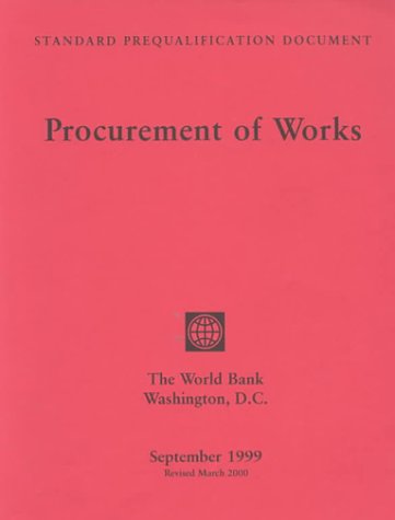 Standard Prequalification Document: Procurement of Works : Buy Online ...