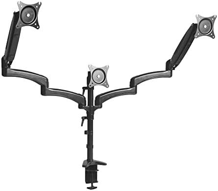 Amazon.com: VIVO Triple Monitor Adjustable Heavy Duty Mount ...
