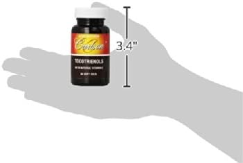Carlson Labs Tocotrienoles con vitamina E natural, 30 cápsulas blandas ...