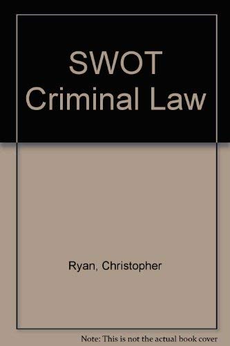 Swot Criminal Law: 9781854311528: Books - Amazon.ca