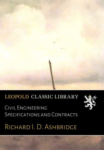 Civil Engineering Specifications and Contracts : Amazon.in: Books