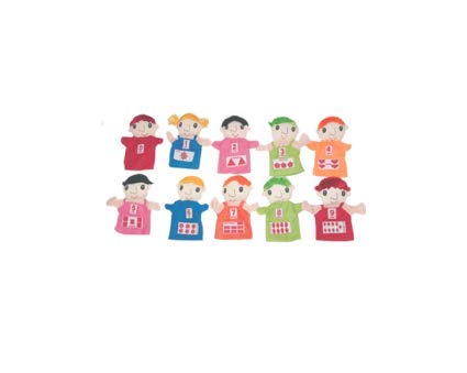 Buy Attractive Hand Puppets (Numbers 0 to 9) Online at Low Prices in ...