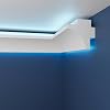 WOLDECOR LED Coving for Ceilings – Premium Extruded Polystyrene Cornice ...