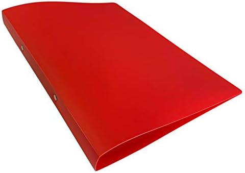 Pack of 12 A4 Red Ring Binders by Janrax : Amazon.co.uk: Stationery ...