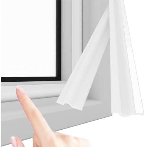 Window Draft Stopper Seal Strip, Self-Adhesive Foam Windows Weather ...