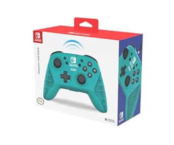 Amazon.com: Hori Nintendo Switch Wireless HORIPAD (Teal) - Officially ...