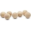 Amazon.com: 3 inch Wooden Round Ball, Bag of 25 Unfinished Natural ...