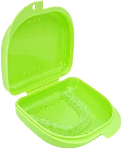 Amazon.com : Slim Retainer Holder with Vent Holes, Compact Night Guard ...