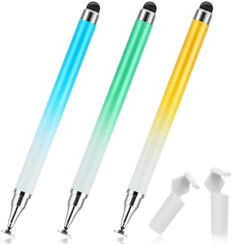 Andibro Tablet Stift, 3 in 1 Eingabestift Stylus Pen Scheibe ...