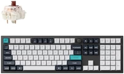 Keychron Q6 Max Wireless RGB Mechanical Keyboard - Hot-Swappable ...