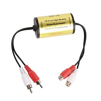 Domary Noise Ground Loop Isolator, Reduce Radio Signal Enhance, Safety ...